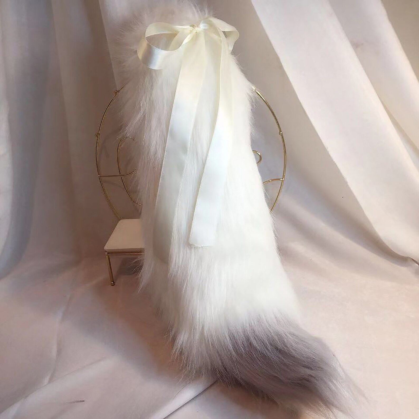 Cosplay wolf tail high quality wolf tail cosplay tail anime | Etsy