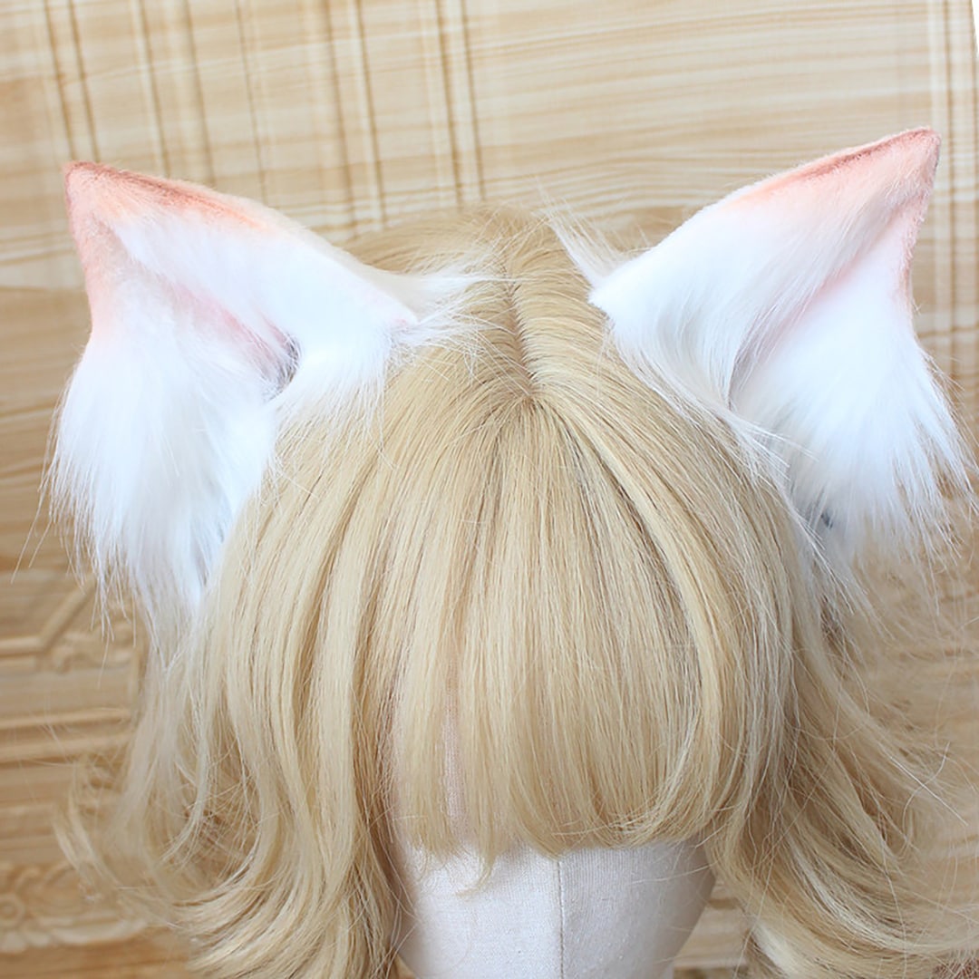 Cosplay Fox Ear Fox Ear Hair Pin Dyed Fox Ears Gradient Fox - Etsy