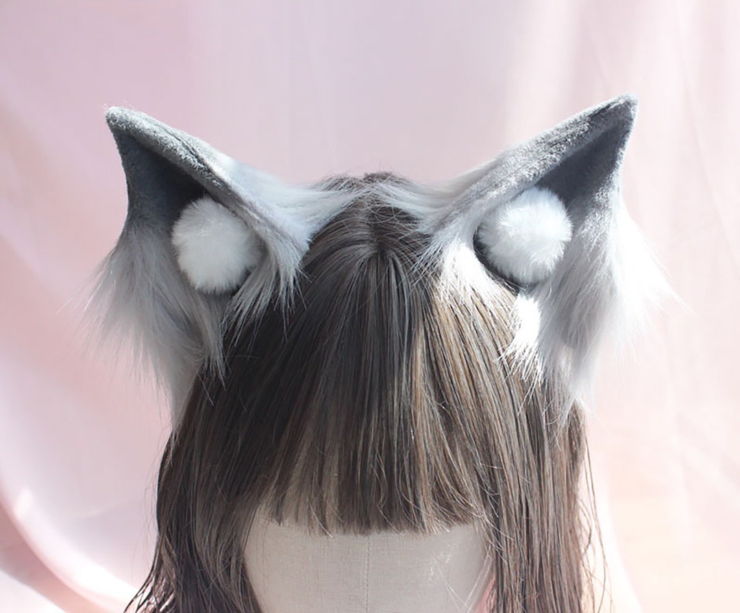 Cosplay Fox Ear, Dyed Fox Ear Hairpins, Cosplay Ear, Anime Cosplay ...
