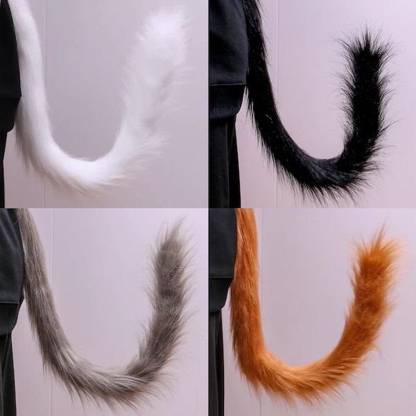 Furry Cat Tail - Etsy