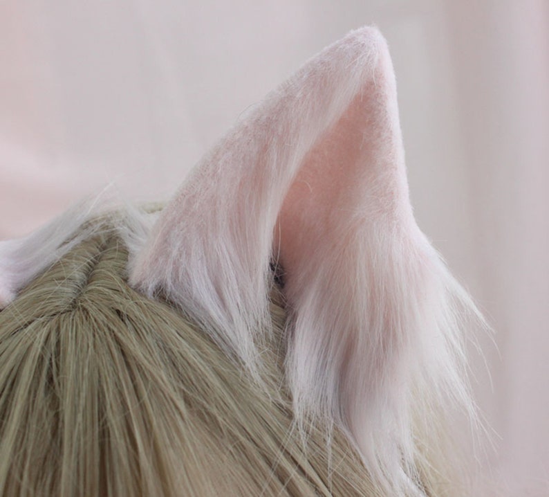 Cosplay Fox Ear Pink Fox Ear Headband Cosplay Ear Anime - Etsy