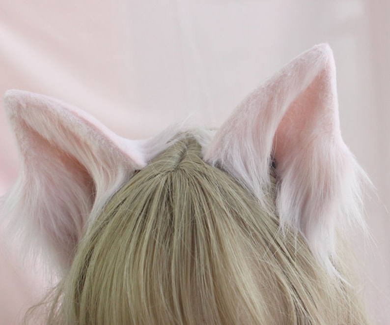 Cosplay Fox Ear Pink Fox Ear Headband Cosplay Ear Anime - Etsy
