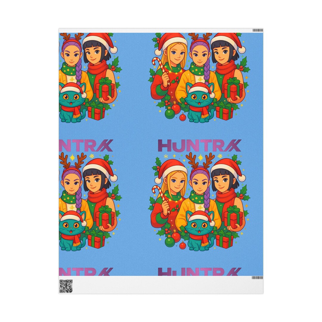 Kpop Demon Hunter Wrapping Paper Bold, Stylish and Epic - Etsy