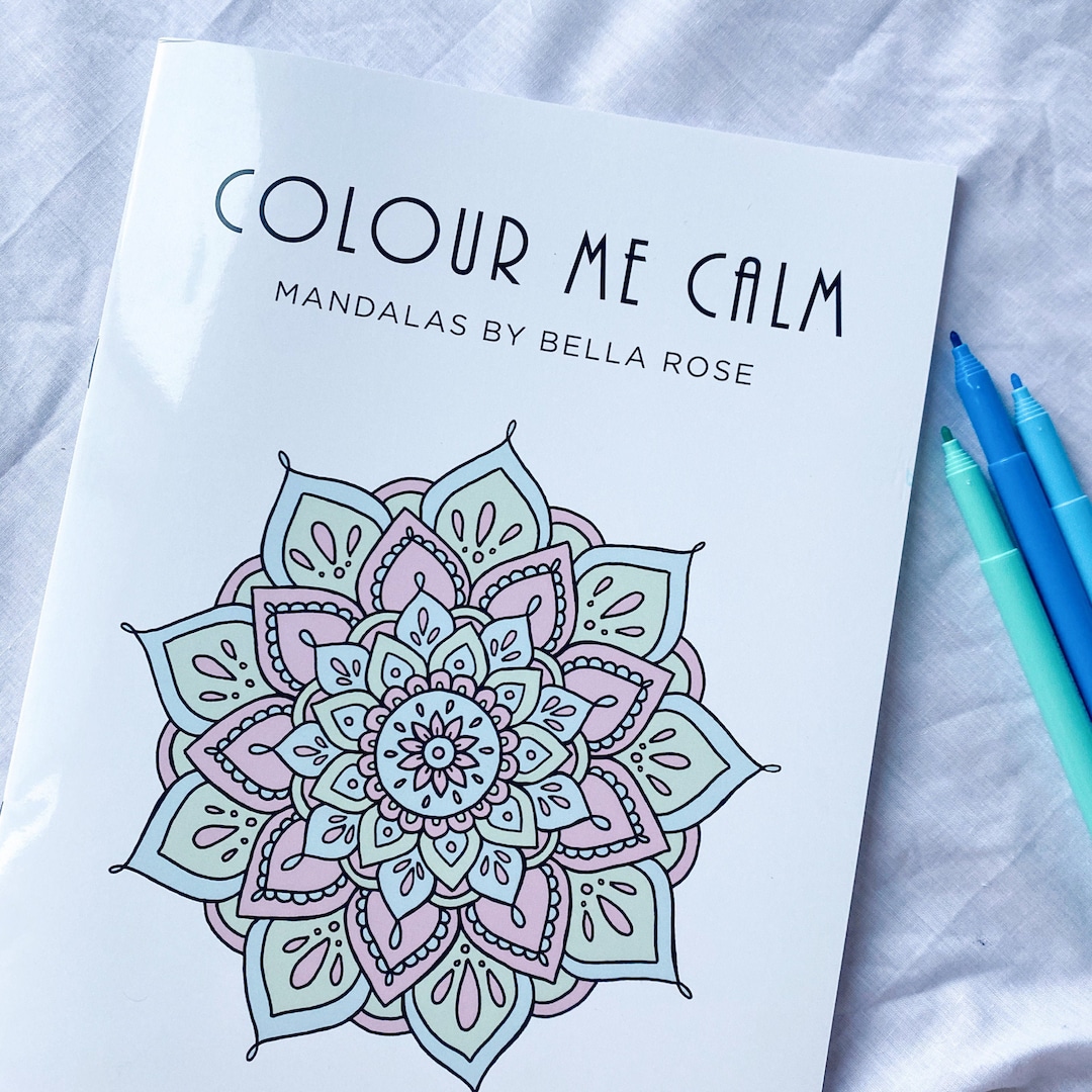 Mandala Colouring Book for Adults - Etsy