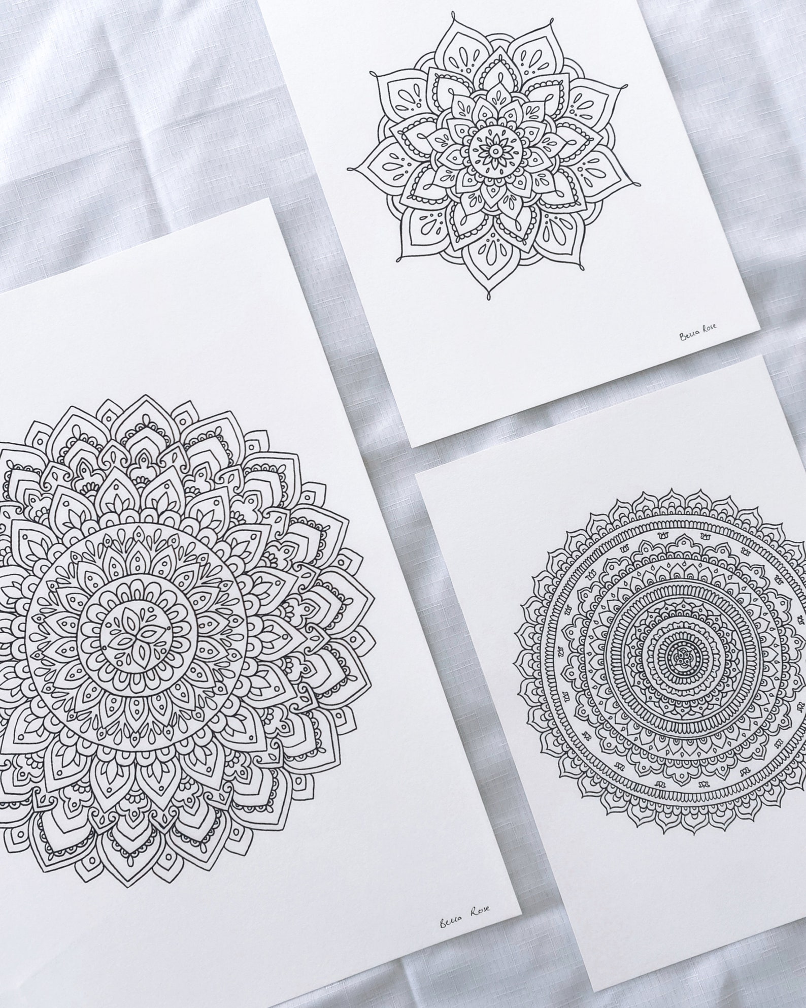 Infinity Mandala Print - Etsy