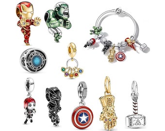 Iron Man Pandora Charms - Etsy