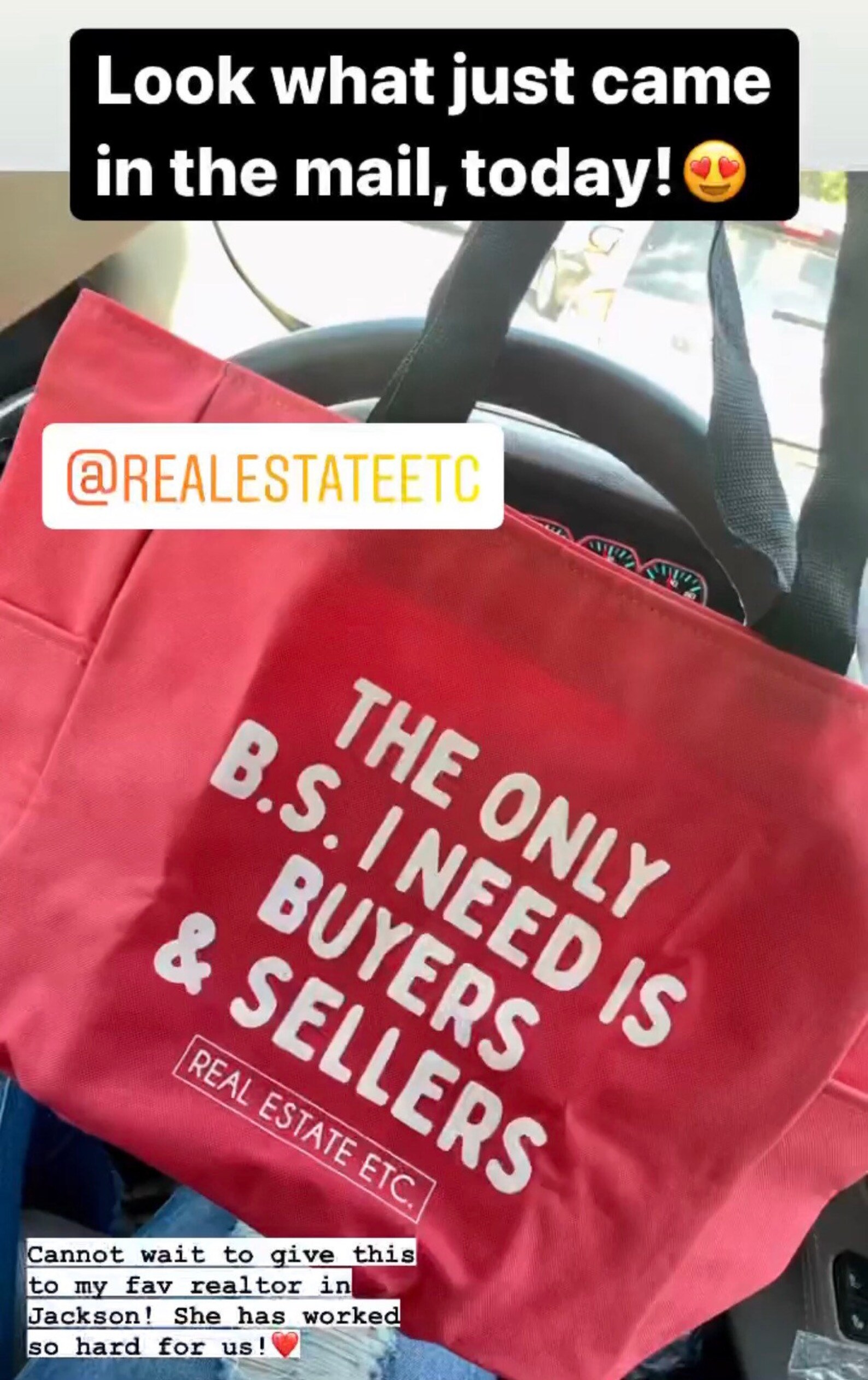 Fun Real Estate Zippered Tote Bag (open House Bag) - Etsy