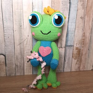 Crochet Pattern Frog Little Frog Frogling Colorful Frog - Etsy