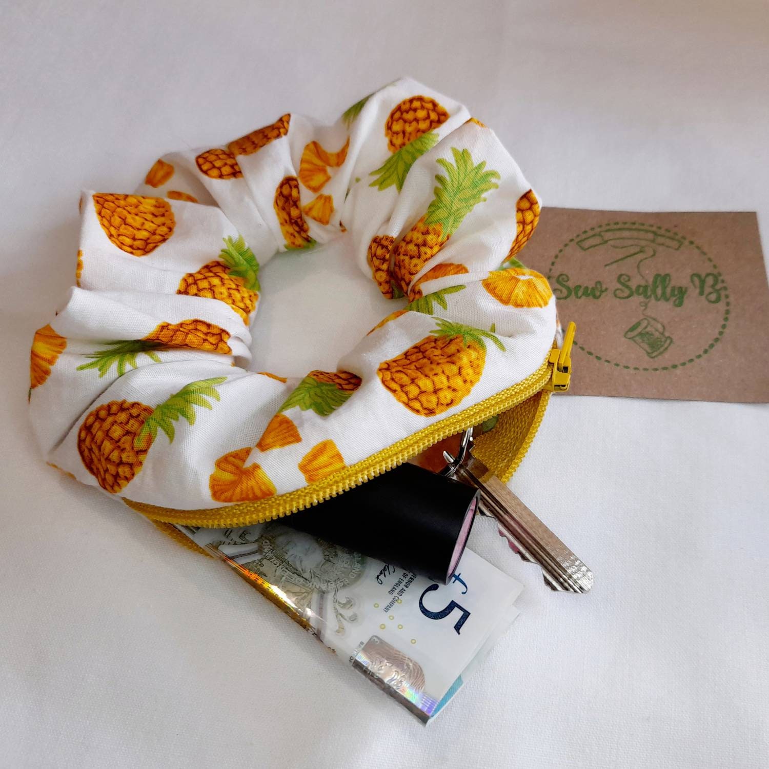 Secret Stash Scrunchie made to Order - Etsy UK