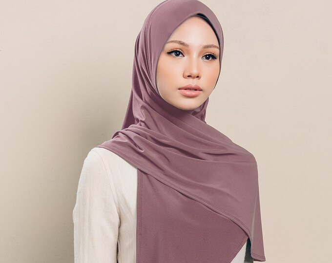 Hudaa Lite With Square Hijab Look Lightweight Ironless - Etsy