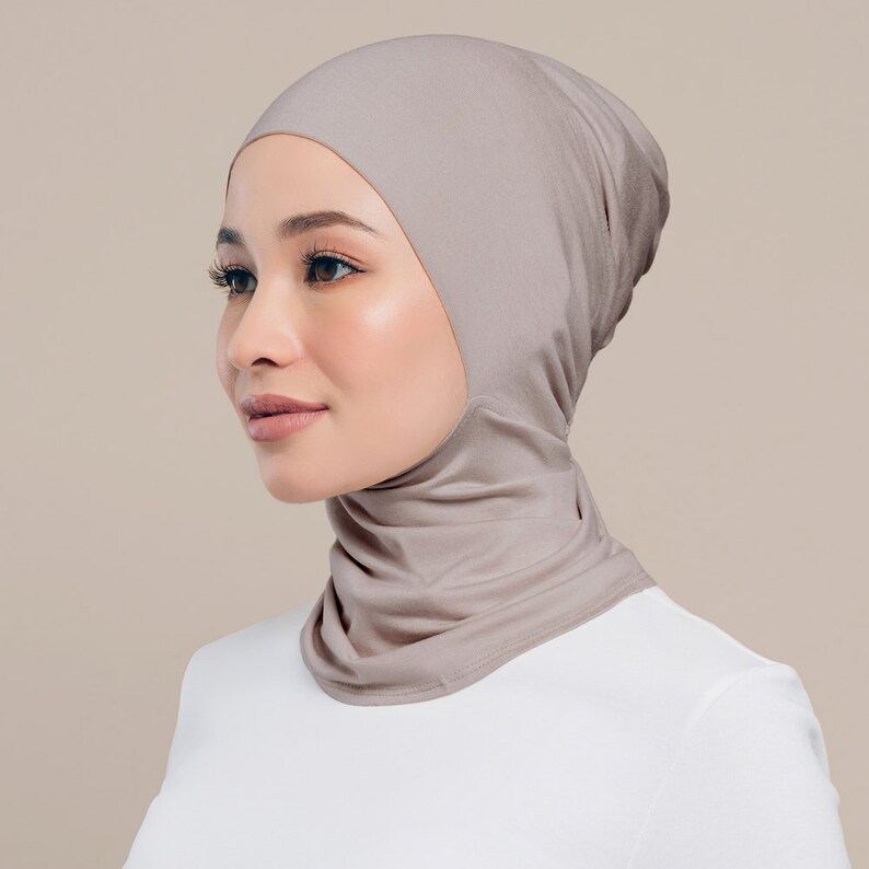 NAJWA Bonnet Inner Cap Adjustable Strap to Fit Comfortably | Etsy