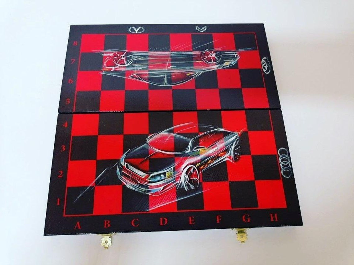 Sport Cars Chess Set | Etsy