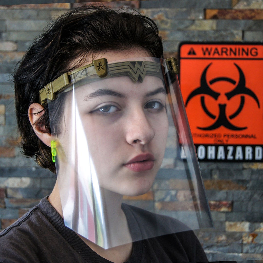 Bronze Wonder_faceshield Protective Visor - Etsy