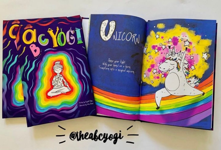 The ABC Yogi, Kids Yoga Book - Etsy