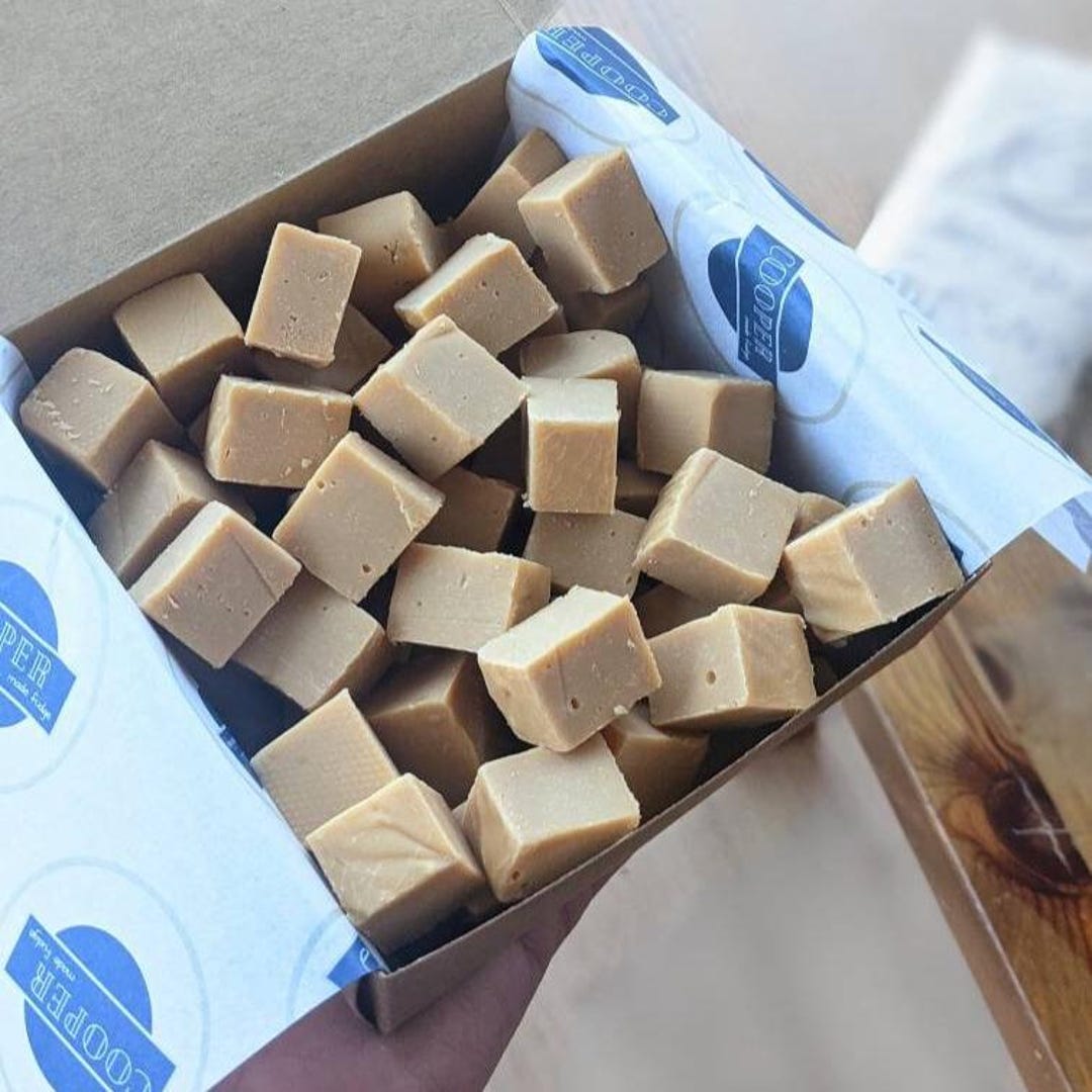 Cooper's Original Creamy Fudge Gift Box (300g) - Etsy UK