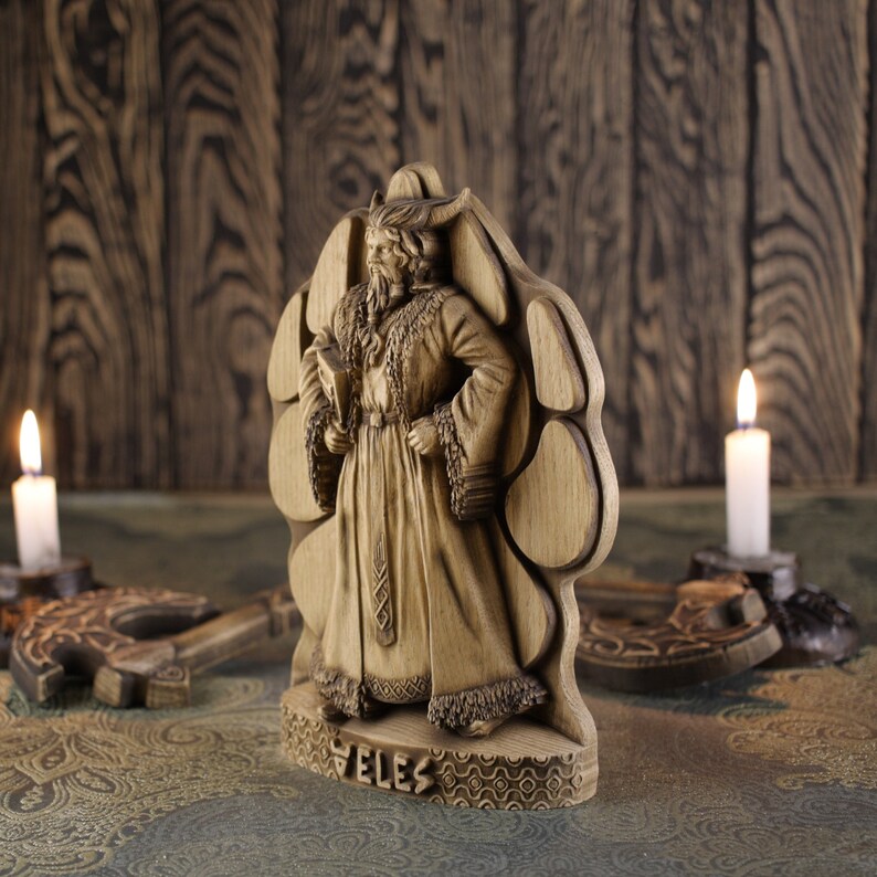 Veles Slavic Gods Slavic Pagan Veles Statue Volos Slavic - Etsy