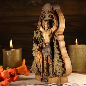 Forest God Tapio God Forest ,forest Spirit Wood Spirit Carving Wood ...