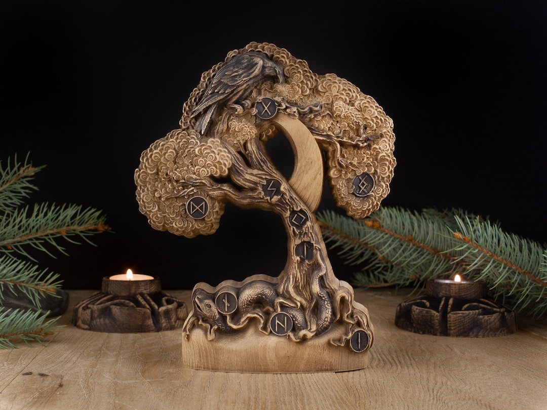 Tree of Life Yggdrasil Celtic Tree of Life Celtic Tree Tree Spirit Tree ...