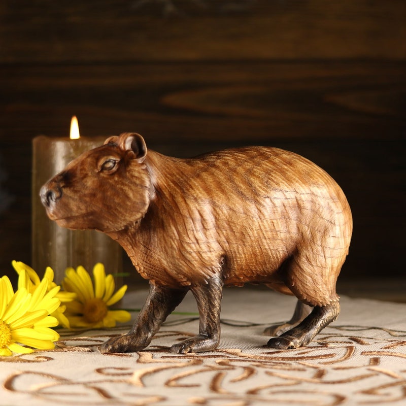 Capybara Figurines - Etsy