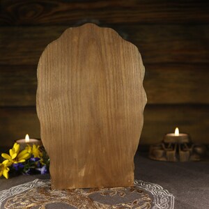 Irish God Statue of Lug Celtic God Celtic Statue Pagan God Wood Carving ...