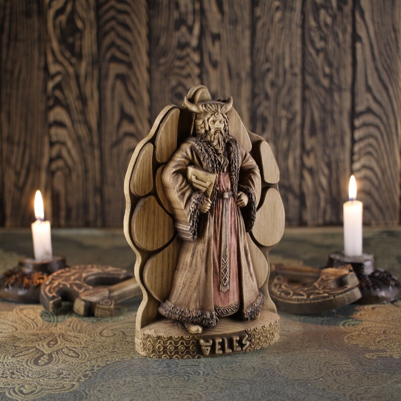 Veles Slavic Gods Slavic Pagan Veles Statue Volos Slavic - Etsy