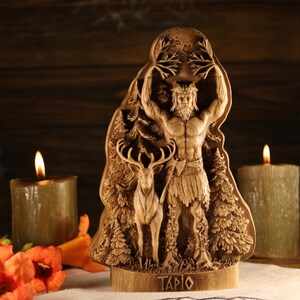 Forest God Tapio God Forest ,forest Spirit Wood Spirit Carving Wood ...