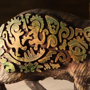 Capybara Wooden Capybara Capybara Art Capybara Figurine Capybara ...