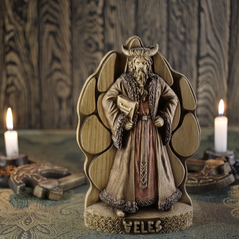 Veles Slavic Gods Slavic Pagan Veles Statue Volos Slavic - Etsy