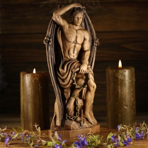 Lucifer Lucifer Statue Lucifer Satan Demon Statue Lucifer Altar Devil ...