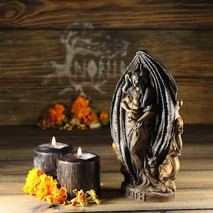 Inanna, Lilith Statue, Goddess Figurine, Ishtar, Asatru Wiccan Altar ...