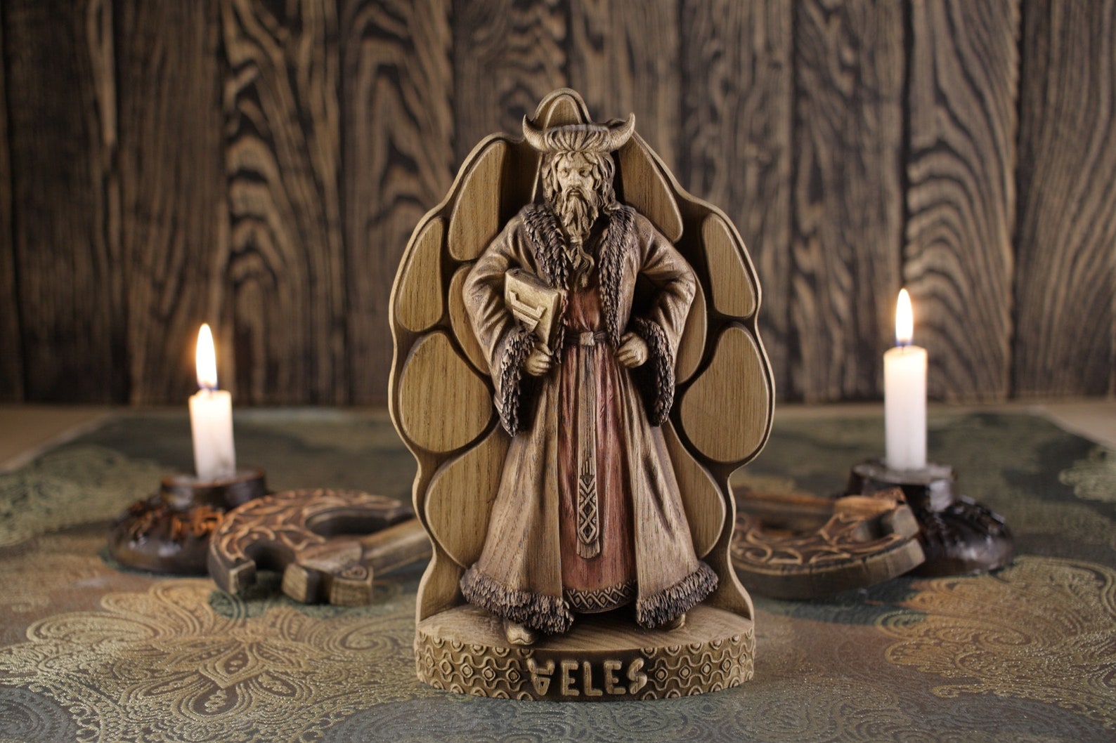 Veles Slavic Gods Slavic Pagan Veles Statue Volos Slavic - Etsy