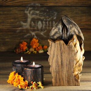 Inanna, Lilith Statue, Goddess Figurine, Ishtar, Asatru Wiccan Altar ...