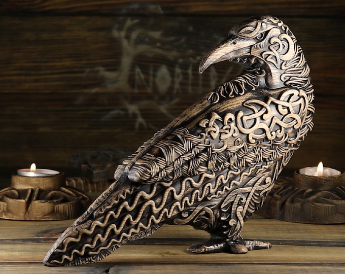 Cornish Crow Decoration Laser Cut / Lasercut Mdf Raven Goth Emo Edgar ...