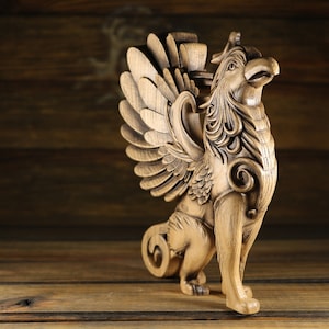 Griffin, Gryphon, Griffin Statue, Greek Statue, Mythical Creatures ...