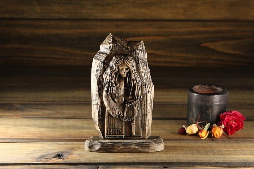 Hel Statue Hel Norse Goddess Statue Celtic Goddess Figurine Norse Altar ...