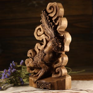 Inugami Dog Animal Totem Japanese Inugami Japanese Statue Japanese Art ...