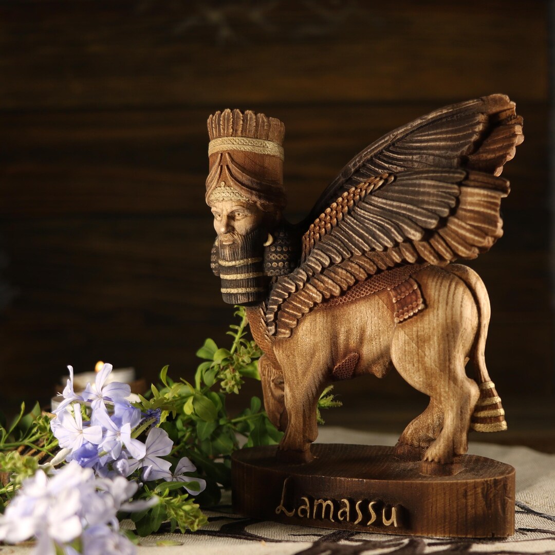 Lamassu Winger Bull Lamassu Statue Assurian Lamassu Assyrian Sculpture Mesopotamia Mesopotamian ...