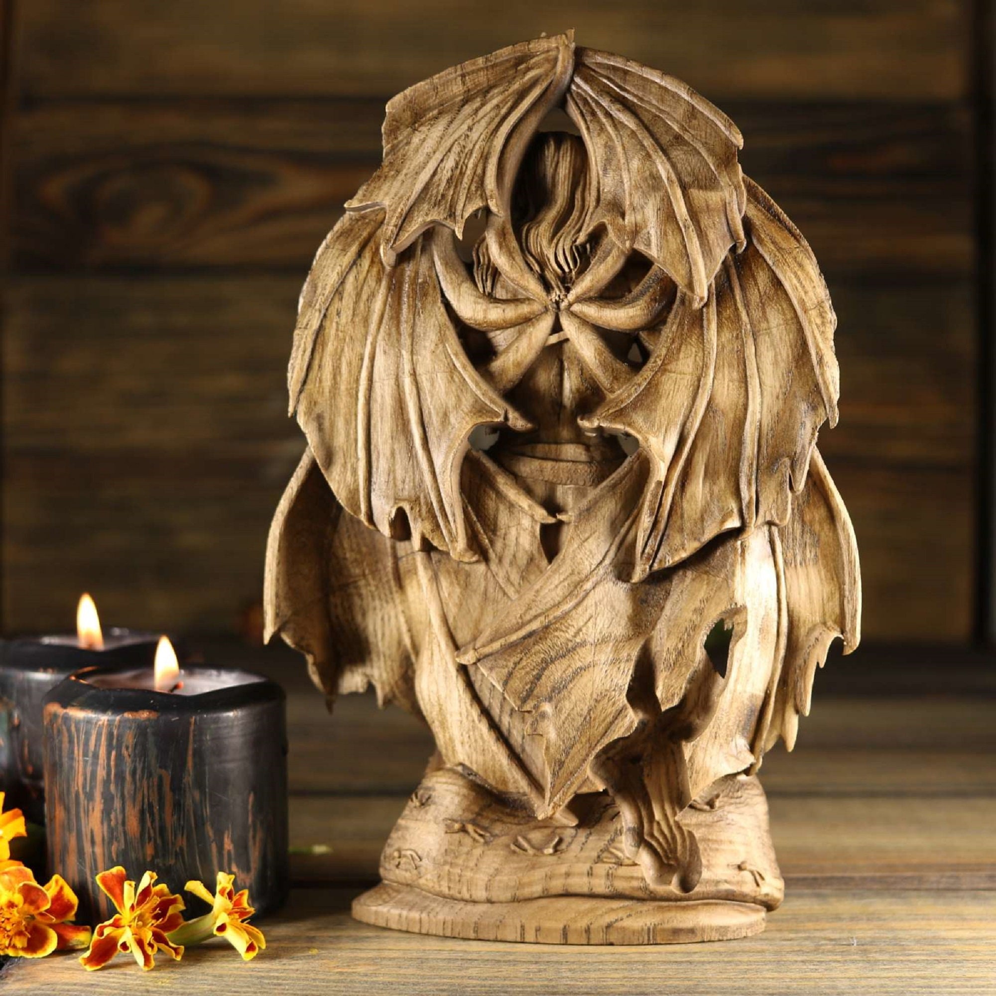 Samael Demon Statue Lilith Satan Lucifer Morningstar | Etsy