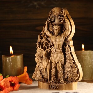 Forest God Tapio God Forest ,forest Spirit Wood Spirit Carving Wood ...