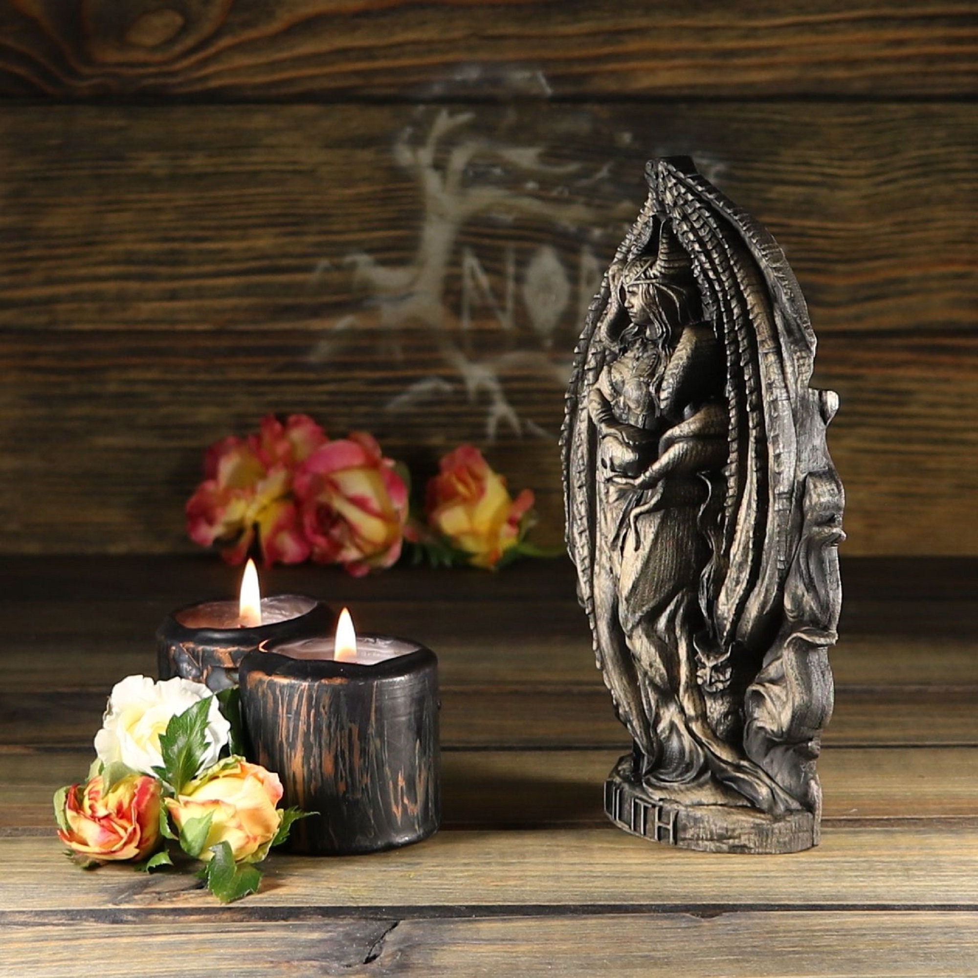 Lilith Statue Inanna Statue Lilith Altar Ishtar Sculpture - Etsy Australia