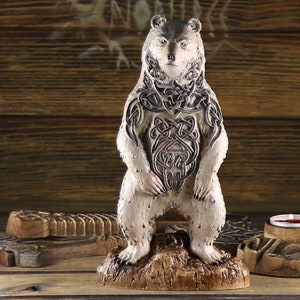 Celtic Bear, Polar Bear Bear Sculpture, Gaulish Celtic Goddess Bear ...