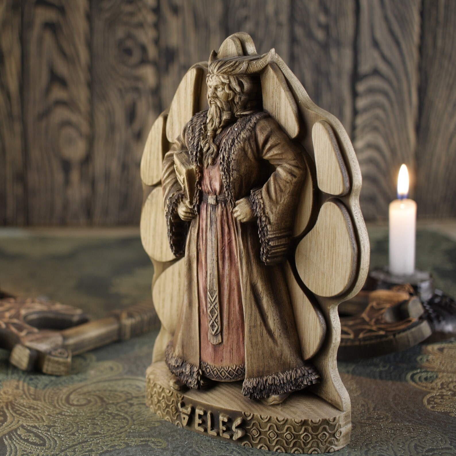 Veles Slavic Gods Slavic Pagan Veles Statue Volos Slavic - Etsy