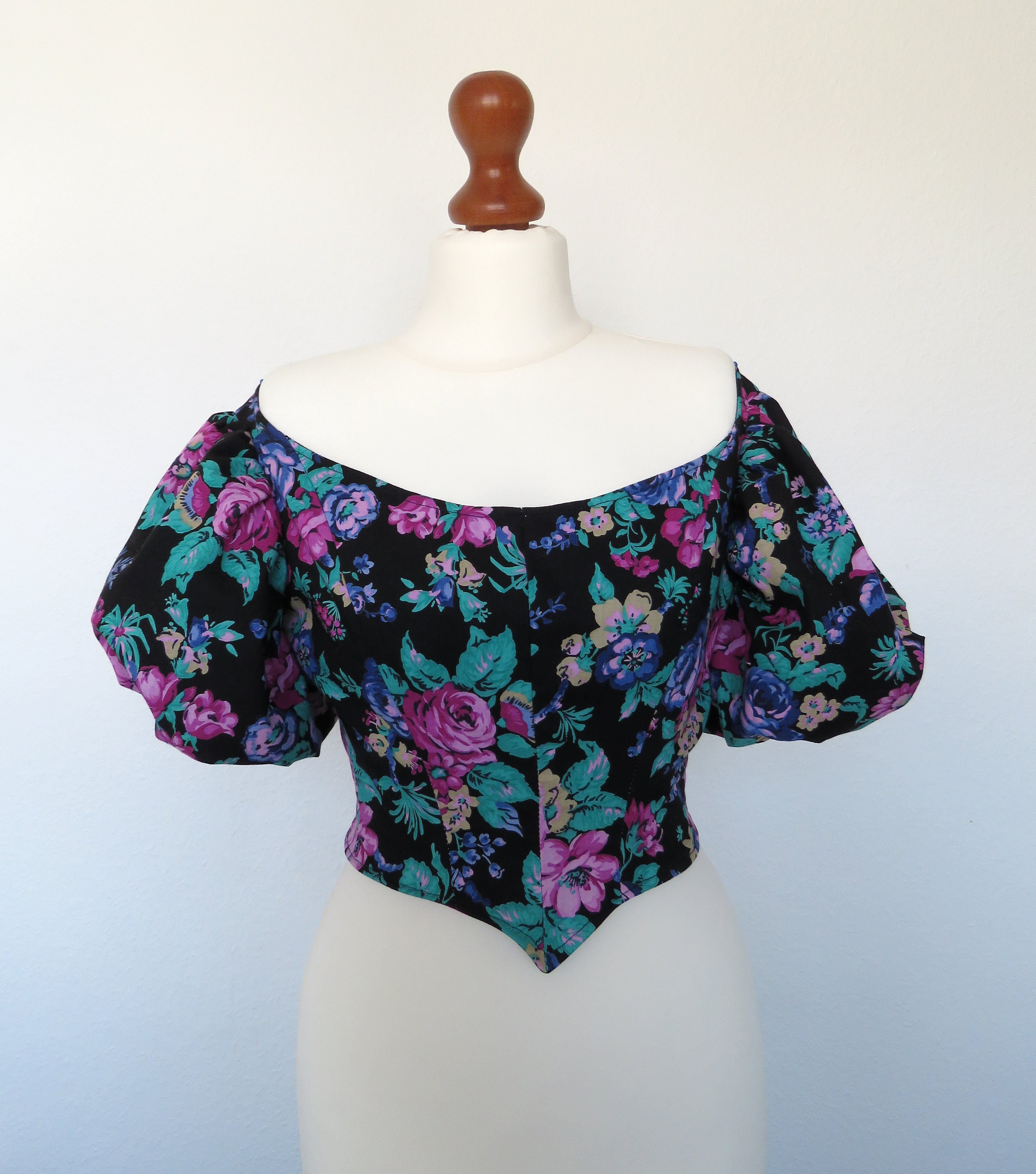 Victorian Evening Gown Bodice Sewing Pattern 1890 Size S Instant PDF ...