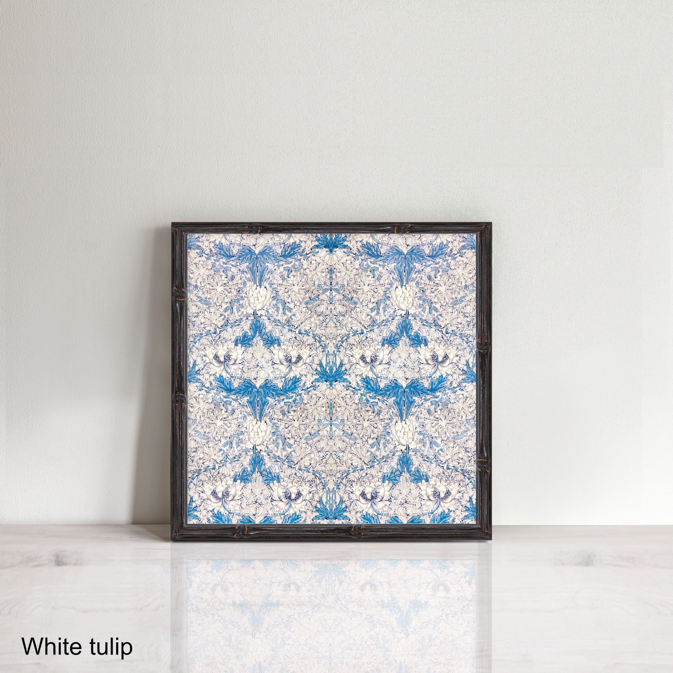 Blue and White Prints Hamptons Style Art Prints, Chinoiserie Wall Art ...