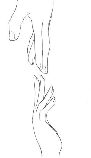 Reaching Out Line Art Simple Prints Minimalist (Download Now) - Etsy