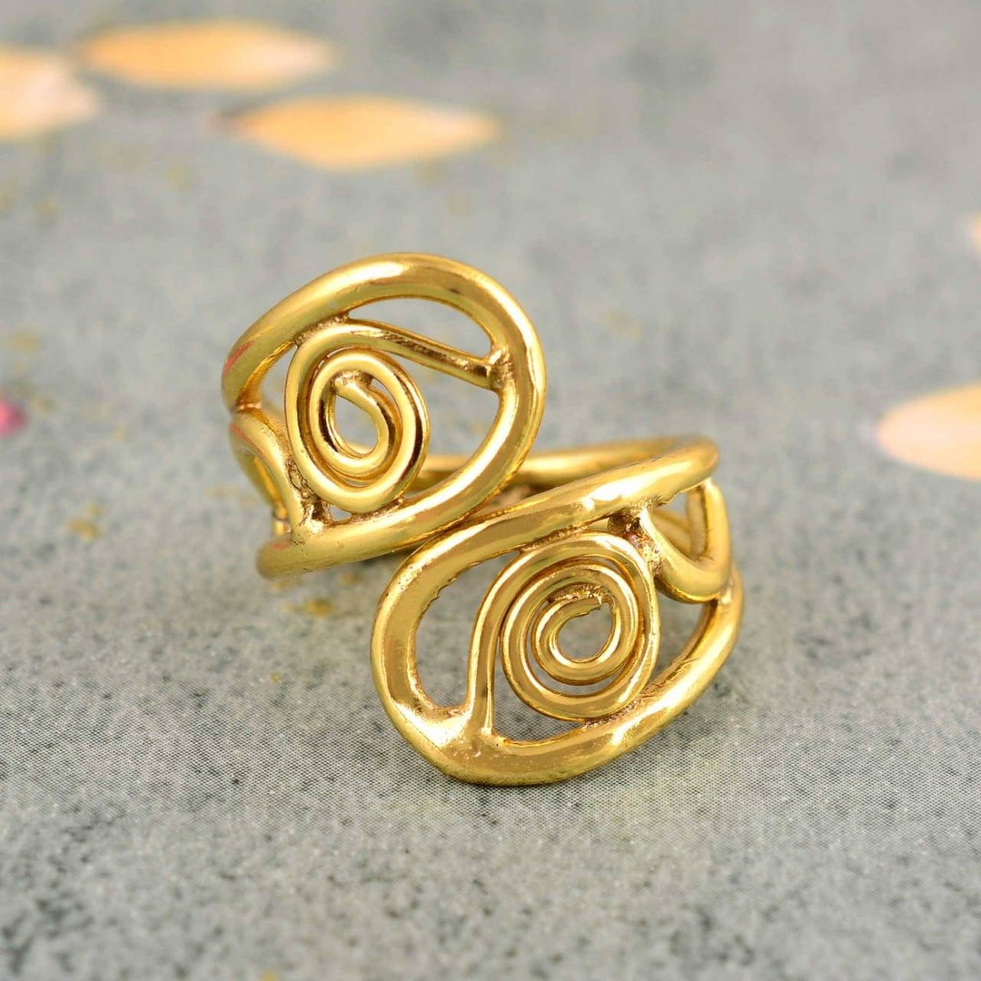 Brass Therapeutic Splint Ring for Arthritis, MCP Hyperextension and ...