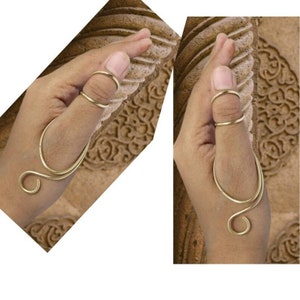Thumb Splint 925 Silver Ring, MCP Hyperextension Splint, Arthritis ...