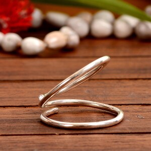 Swan© Sterling Silver Splint Ring Adjustable for PIP or DIP Joint ...