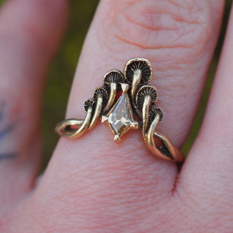 Mushroom Ring - Etsy