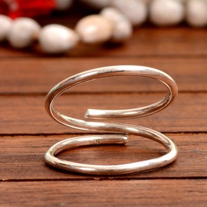 Swan© Sterling Silver Splint Ring Adjustable for PIP or DIP Joint ...